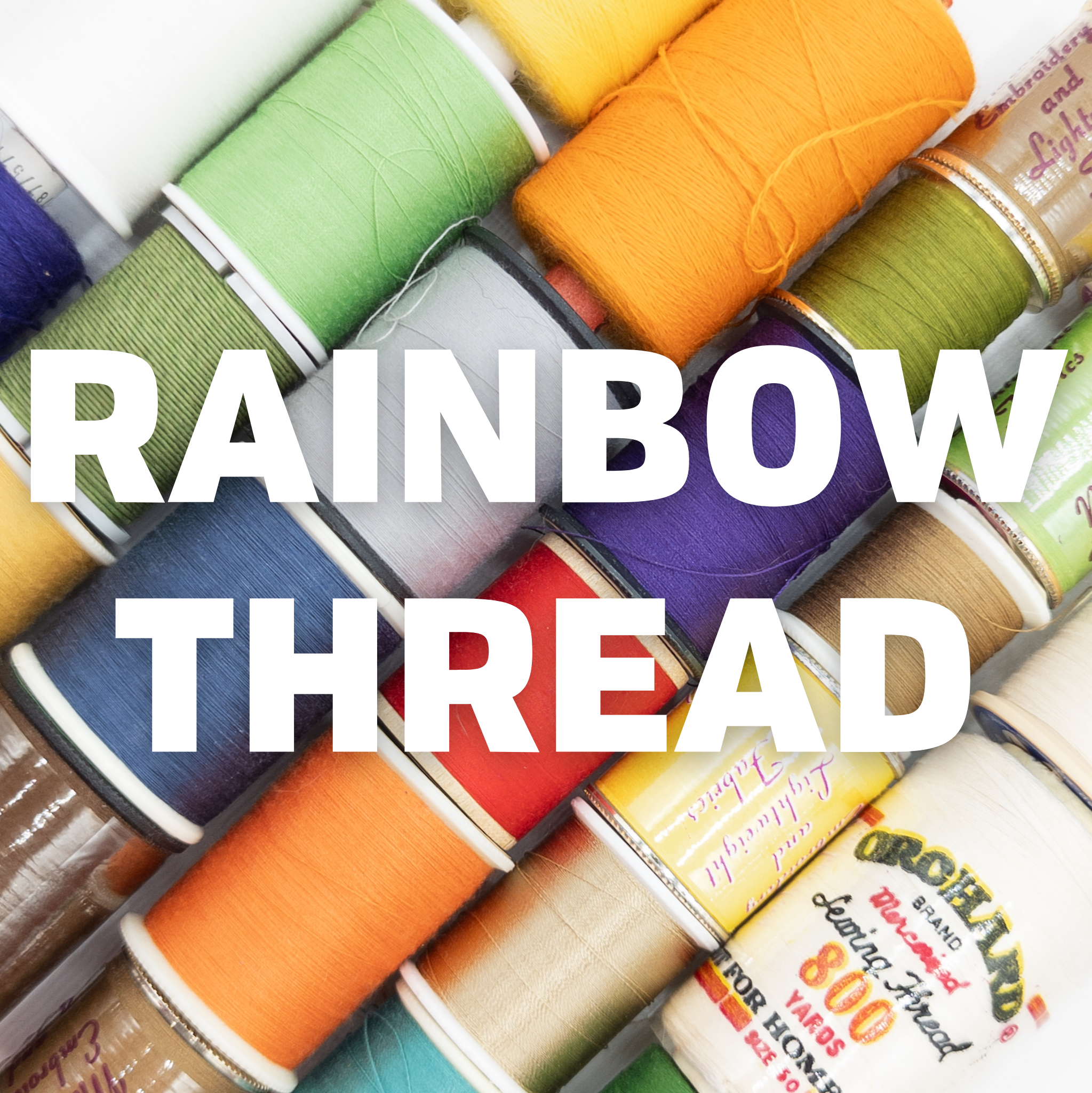 Rainbow Thread Pack | Thistle Creative Reuse
