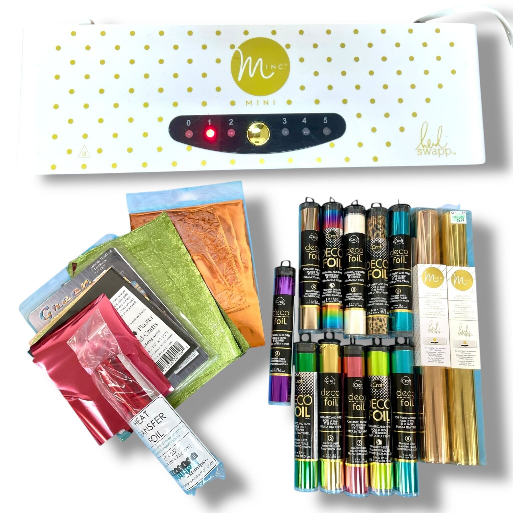 Heidi Swapp Minc Foil Applicator Machine + Foil Bundle | Thistle ...